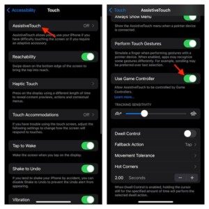 Allow Game Controllers to Control iPhone AssistiveTouch in iOS 17
