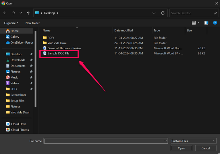 How to Open Doc Files on Windows 11 - GeekChamp
