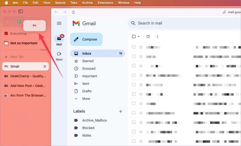 How to Install and Use Arc Browser on Mac - GeekChamp