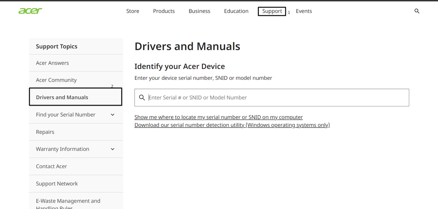 How to Fix Acer Laptop Touchpad Not Working in Windows 11 - GeekChamp