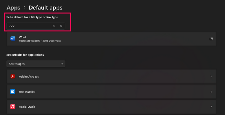 How to Open Doc Files on Windows 11 - GeekChamp