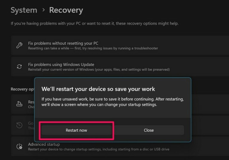How to Fix Go Back to Windows 10 Button Not Working on Windows 11 ...