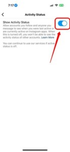 How to Fix Activity Status Not Showing on Instagram - GeekChamp