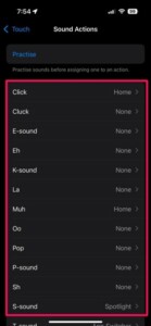 How to Enable and Use Sound Actions on iPhone in iOS 18 - GeekChamp