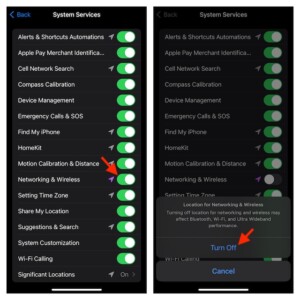 How to Enable or Disable U1 Chip on iPhone in iOS 17 - GeekChamp