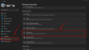 How to View Activity History on Windows 11 - GeekChamp