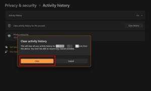 How to View Activity History on Windows 11 - GeekChamp