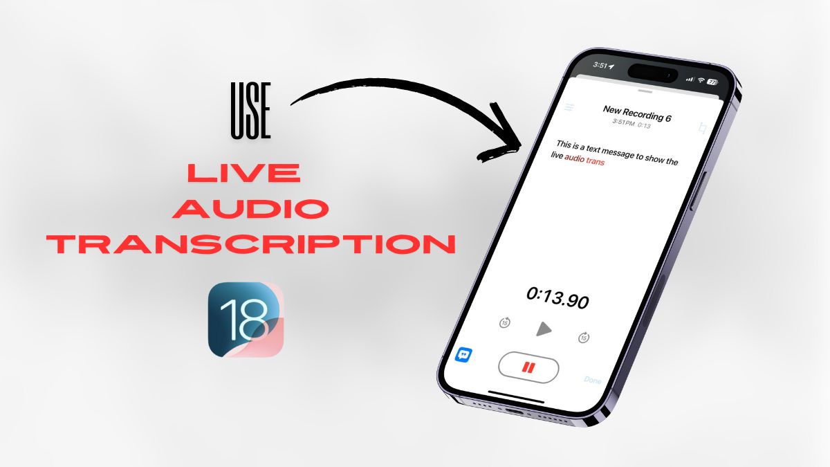 How to Use Live Audio Transcription in Notes and Voice Memos Apps on ...