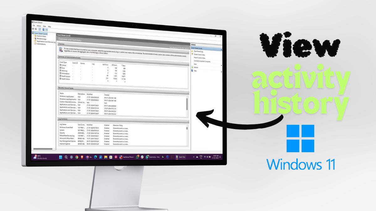 How to View Activity History on Windows 11 - GeekChamp