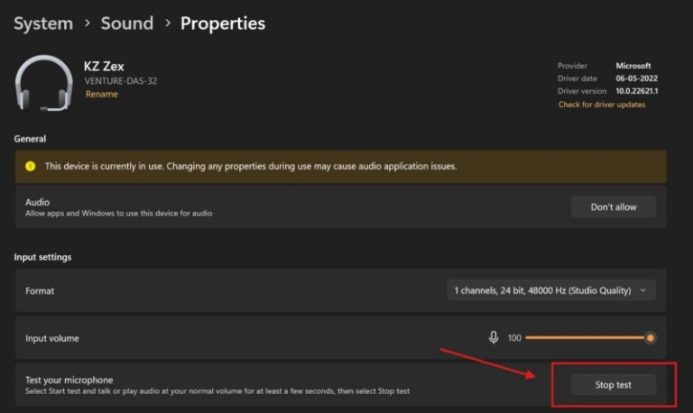 How to Test Microphone and Hear Yourself on Windows 11 - GeekChamp