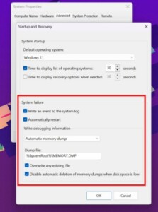 How to Fix Dump File Creation Failed Due To Error During Dump Creation on Windows 11 - GeekChamp
