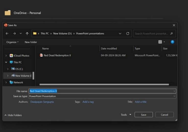 How to Fix An Error Occurred While PowerPoint Was Saving The File on Windows 11 - GeekChamp