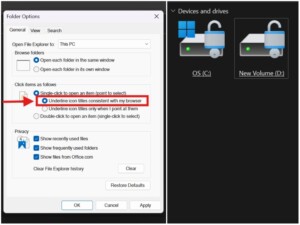 How to Change Double-Click to Single-Click on Windows 11 - GeekChamp