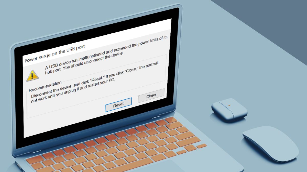 How to Fix Power Surge On The USB Port Error on Windows 11 - GeekChamp