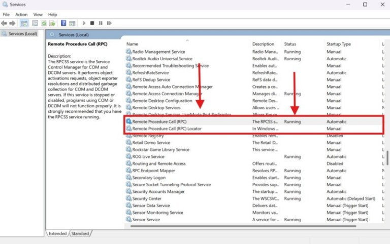 How to Fix The RPC Server Is Unavailable Error on Windows 11 - GeekChamp