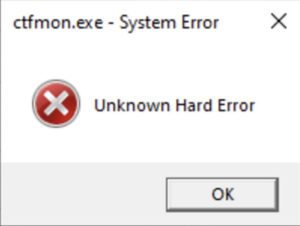 How to Fix Ctfmon.exe "Unknown Hard Error" on Windows 11 - GeekChamp